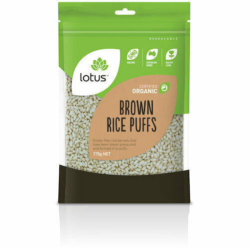 Lotus Organic Brown Rice Puffs | The Vitamin Outlet