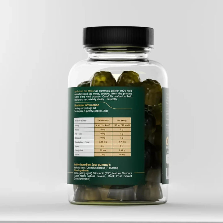 Irish Sea Moss Gummies | Apollo Nutraceuticals | The Vitamin Outlet