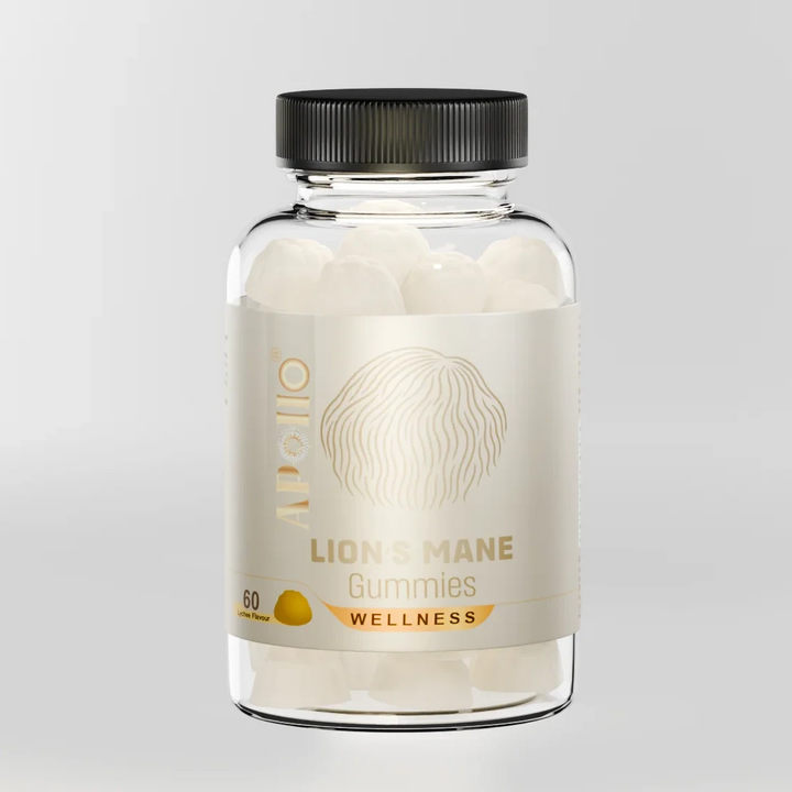 Lions Mane Gummies 500mg | Apollo Nutraceuticals | The Vitamin Outlet