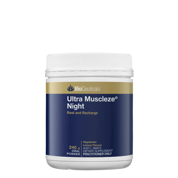 Ultra Muscleze Night | Bioceuticals | The Vitamin Outlet