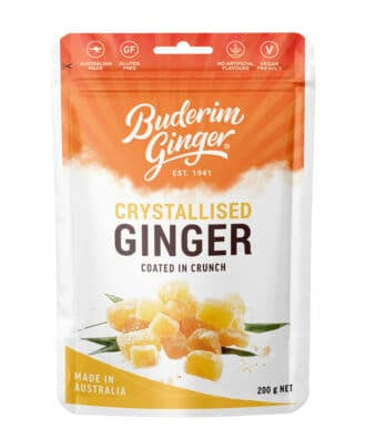 Buderim Bioactive Ginger Ginger Crystalised – The Vitamin Outlet