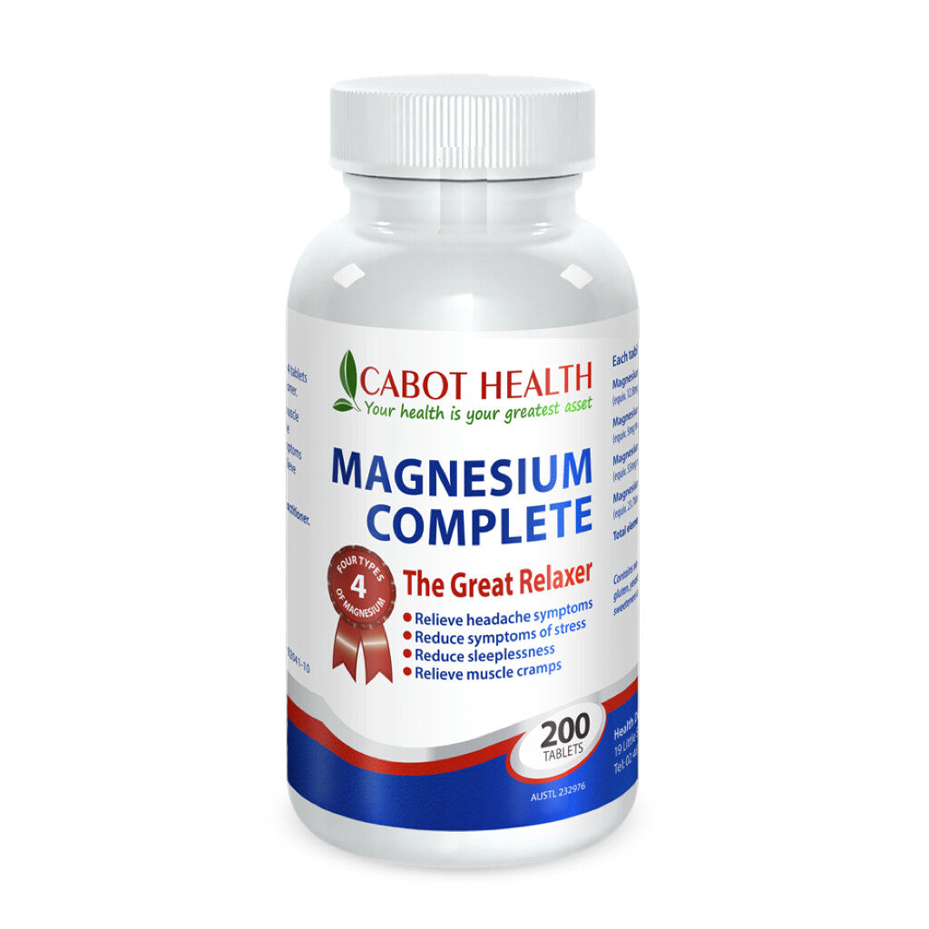 Magnesium Complete Tablets | Cabot Health | The Vitamin Outlet