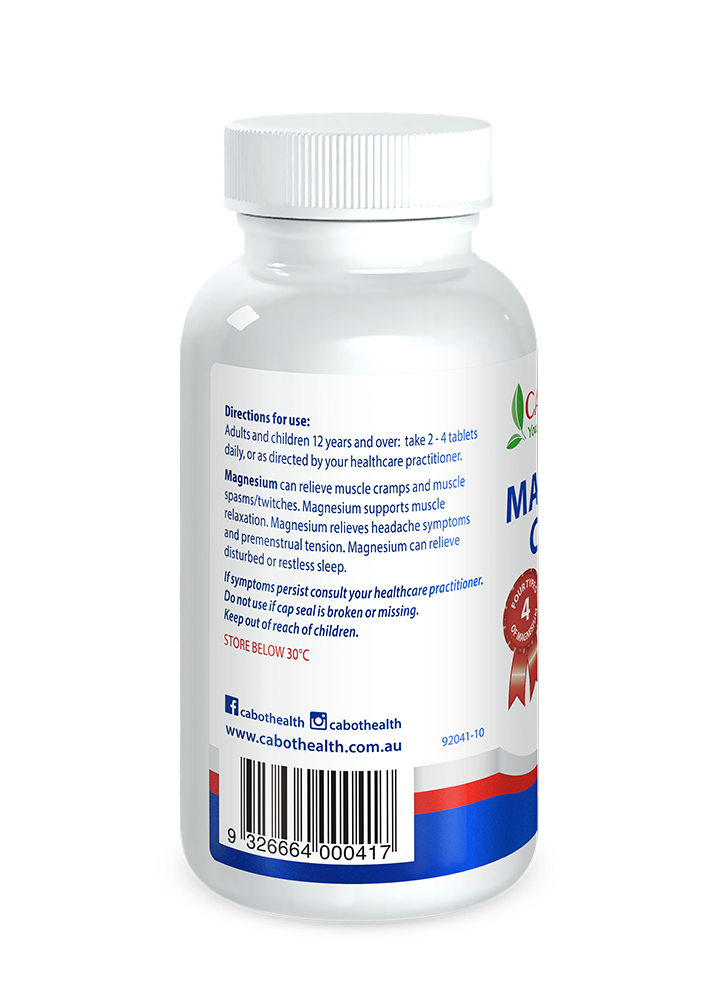 Magnesium Complete Tablets | Cabot Health | The Vitamin Outlet