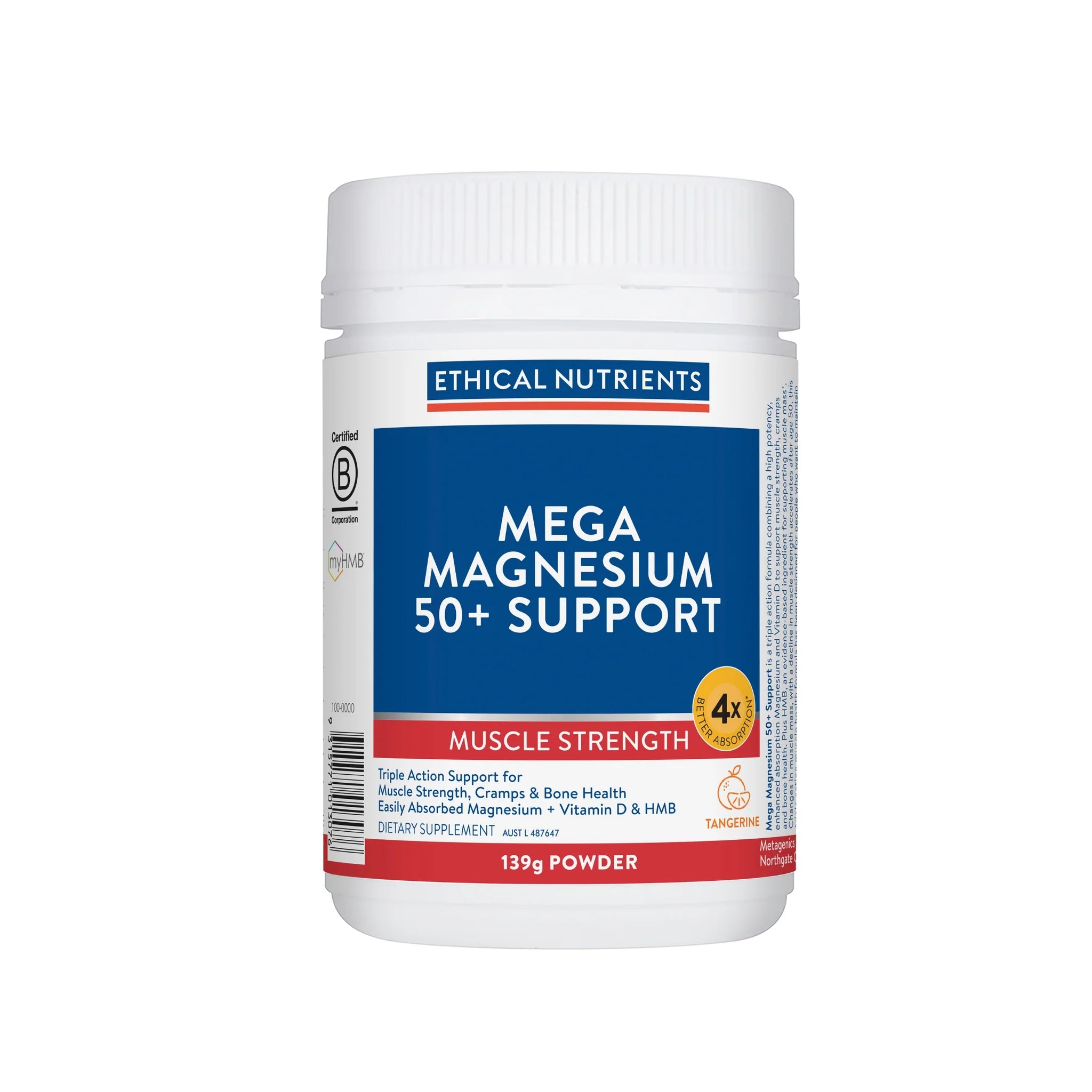 Mega Magnesium 50+ Support | Ethical Nutrients | The Vitamin Outlet